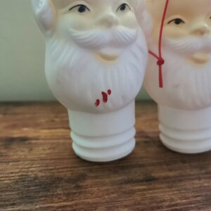 Set of 4 Blow Mold Plastic Santa Head Ornament Piggy Banks - Etsy
