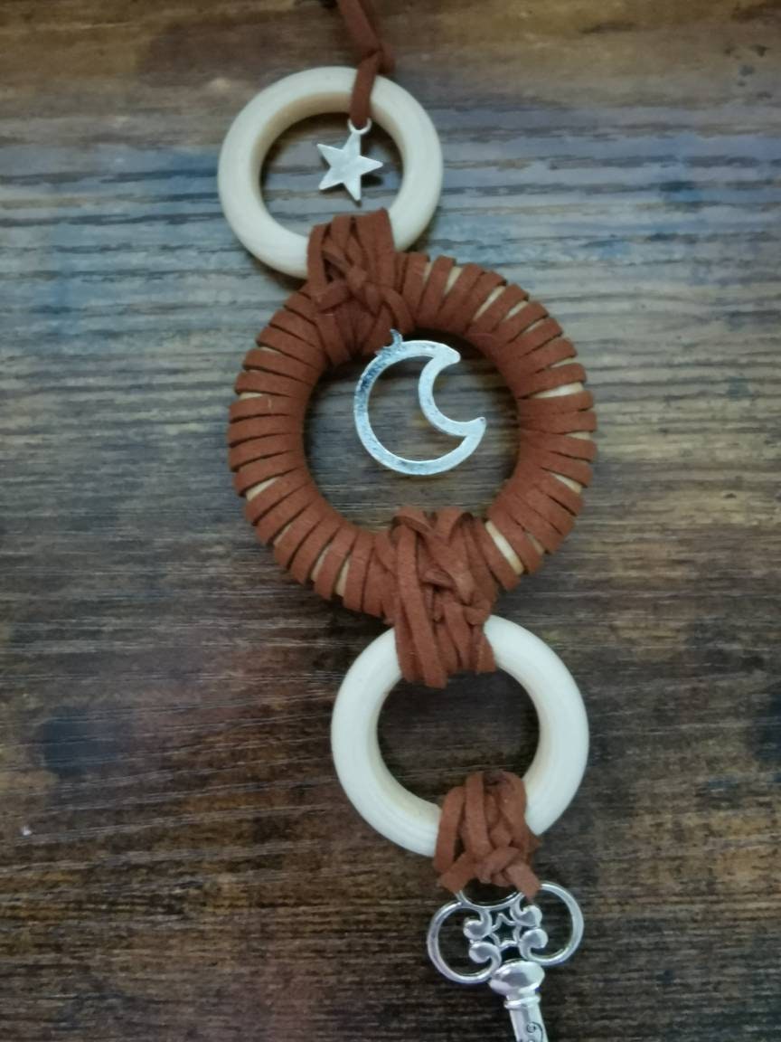 Witches Protection Moon Charm - Etsy