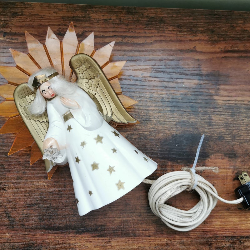 Vintage Angel Tree Topper - Etsy