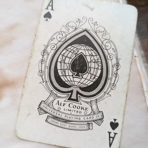 Vintage Alf Cooke Playing Cards Set of Two Decks in Box With Bird ...
