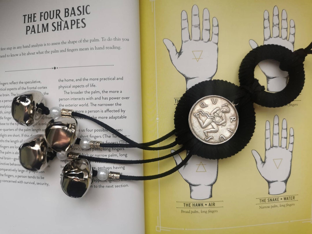 Witches Bells Protection Amulet With Vintage Aquarius Charm - Etsy