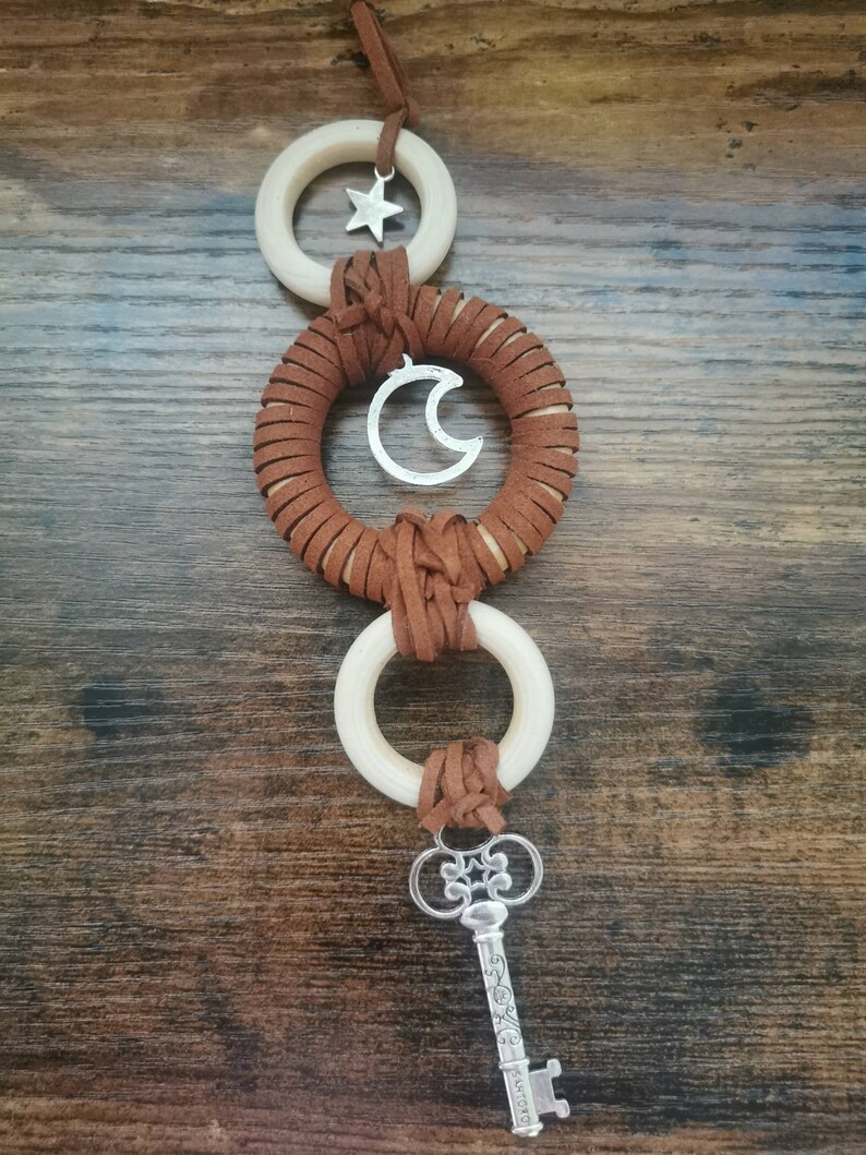 Witches Protection Moon Charm - Etsy