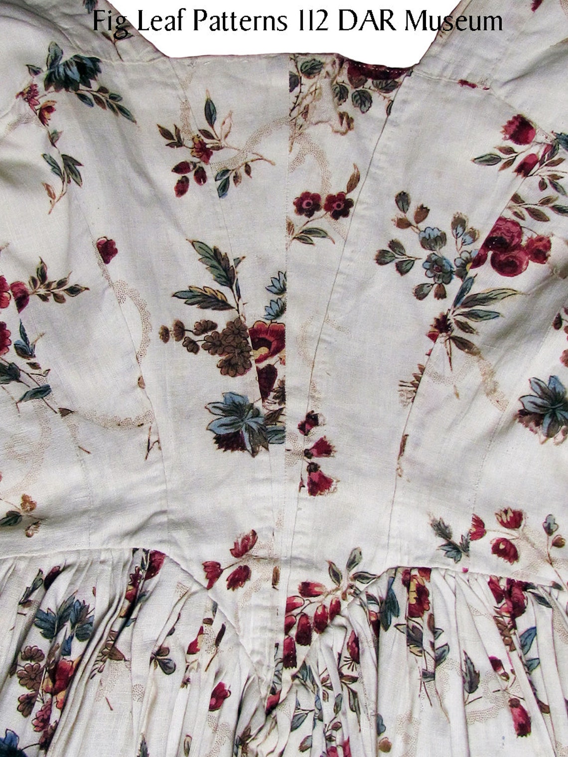 Fig Leaf Patterns® 112: Italian Gown C. 1780s Size 18-28 | Etsy