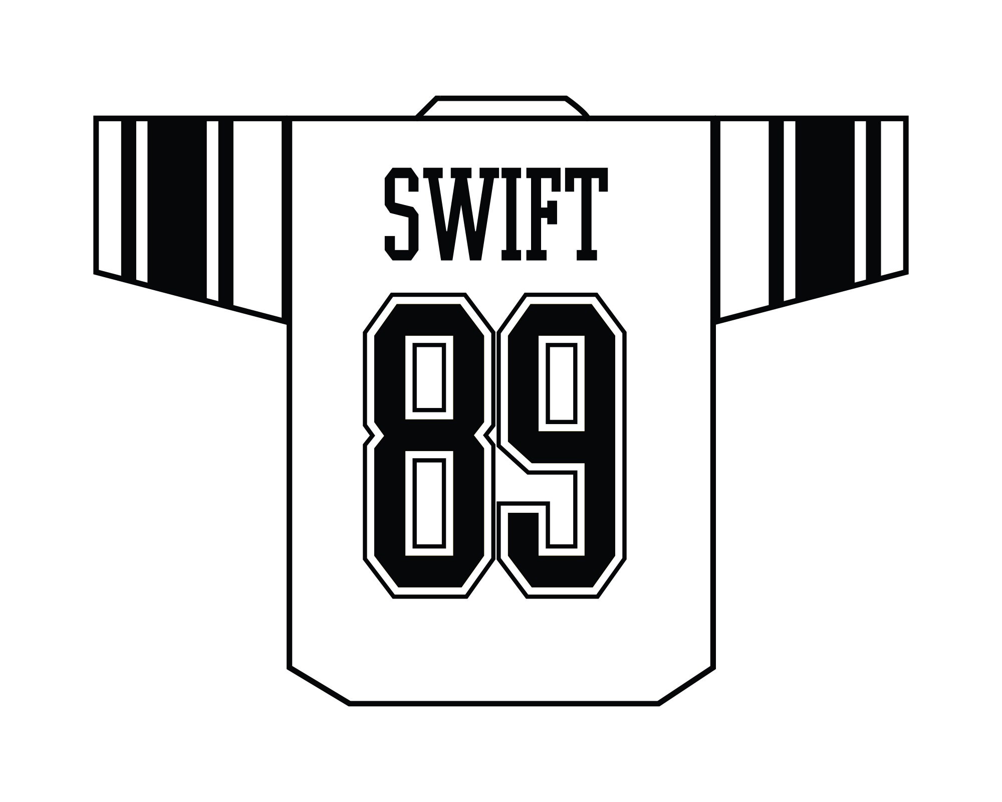 Swift Football Jersey SVG PDF Eps Travis Kelce Taylor Swift - Etsy