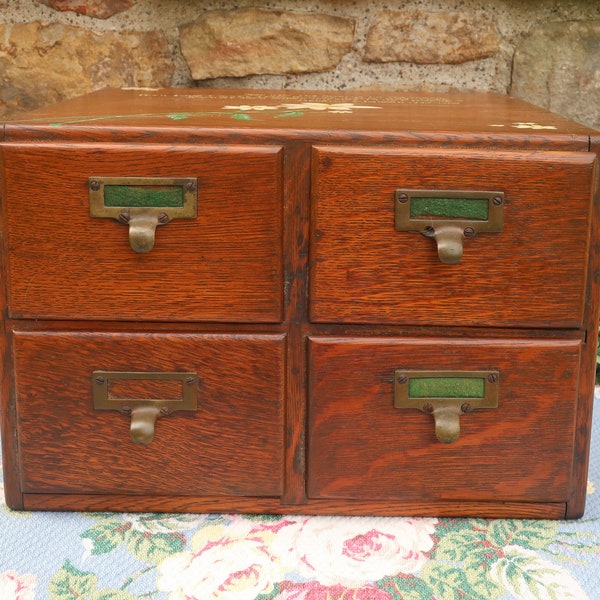Library Card Catalog - Etsy