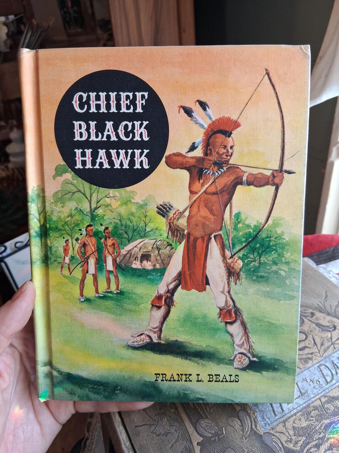 Chief Black Hawk Vintage Book by Frank L. Beals the American Adventure ...