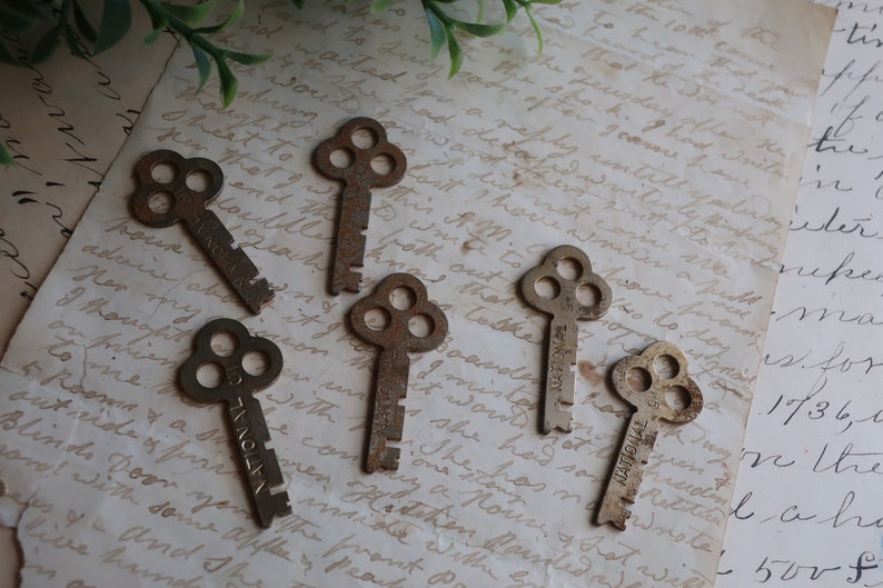 One National Cash Register Key Flat NCR Steel Key D-5 or - Etsy