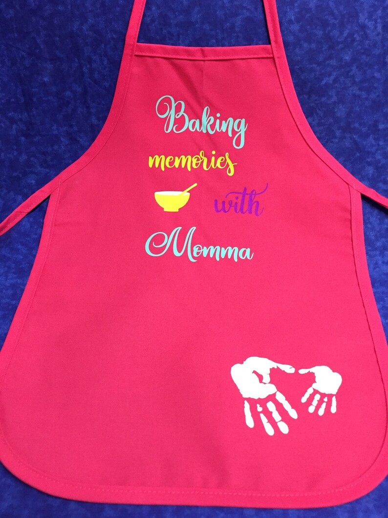 Children's Aprons Personalized or With Custom Design. Six Colors Plus ...