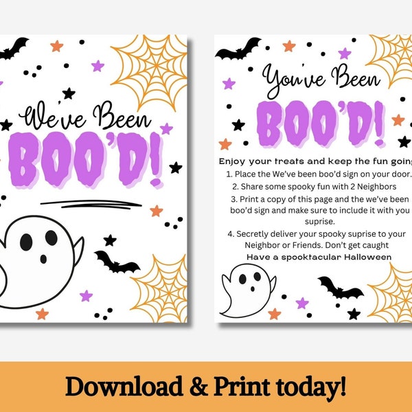 You've Been Booed Office - Etsy