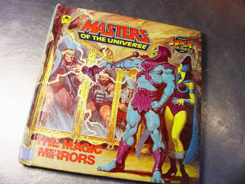 MASTERS of the UNIVERSE Magic Mirrors Hardcover VINTAGE Book - Etsy