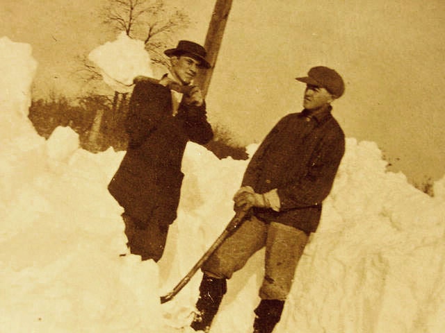 Antique Photo Vintage SNOW STORM 1 of 2 1904 to 1918 - Etsy Canada