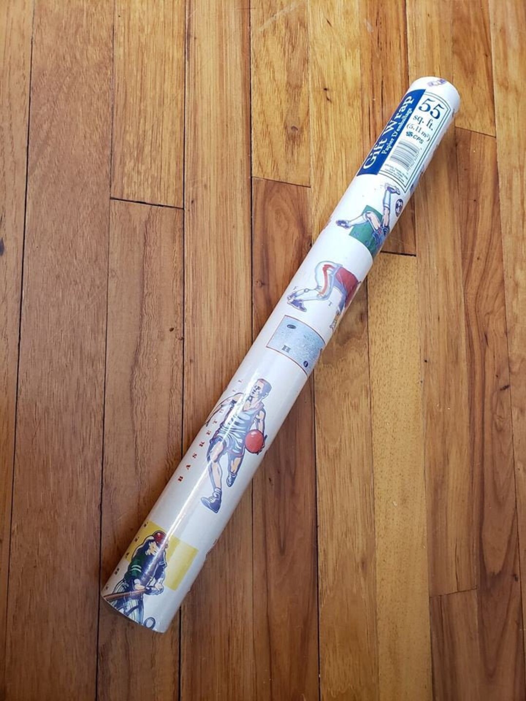 1980s Vintage Wrapping Paper Sports Theme Brand New Condition - Etsy