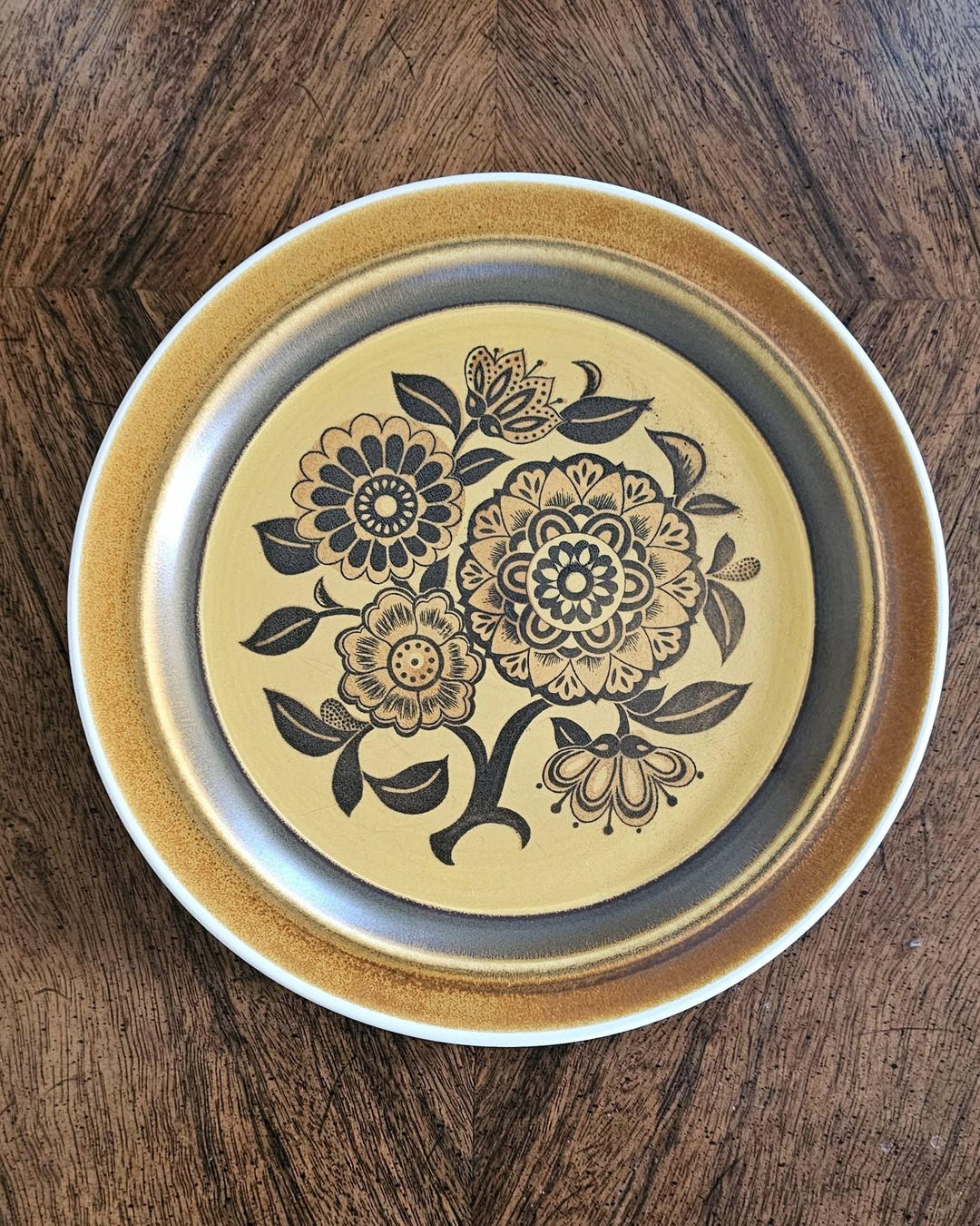 TWO MCM Lytton Boho Medley Dinner Plates Mid Century Modern Sold in ...