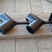 Double Rod Corner Bracket, Wood Pole or Iron Bracket 1-EACH Drapery Rod ...