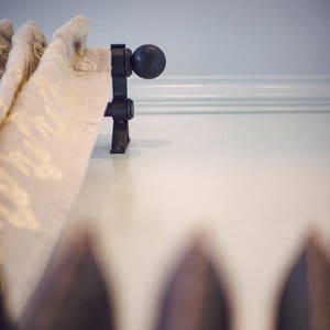 Double Drapery Iron Rod SET, Cut to Size Round Rods, Double Iron ...