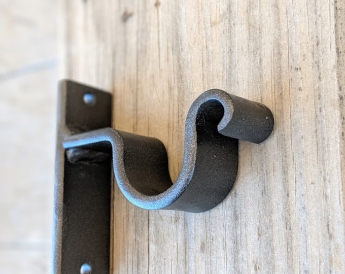 Double Rod Corner Bracket Wood Pole or Iron Bracket 1-EACH - Etsy