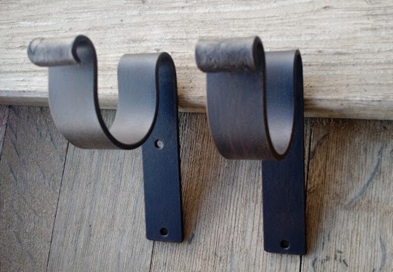 SB212 Hand Forged Short Projection Bracket 3/4'' ROD | Etsy