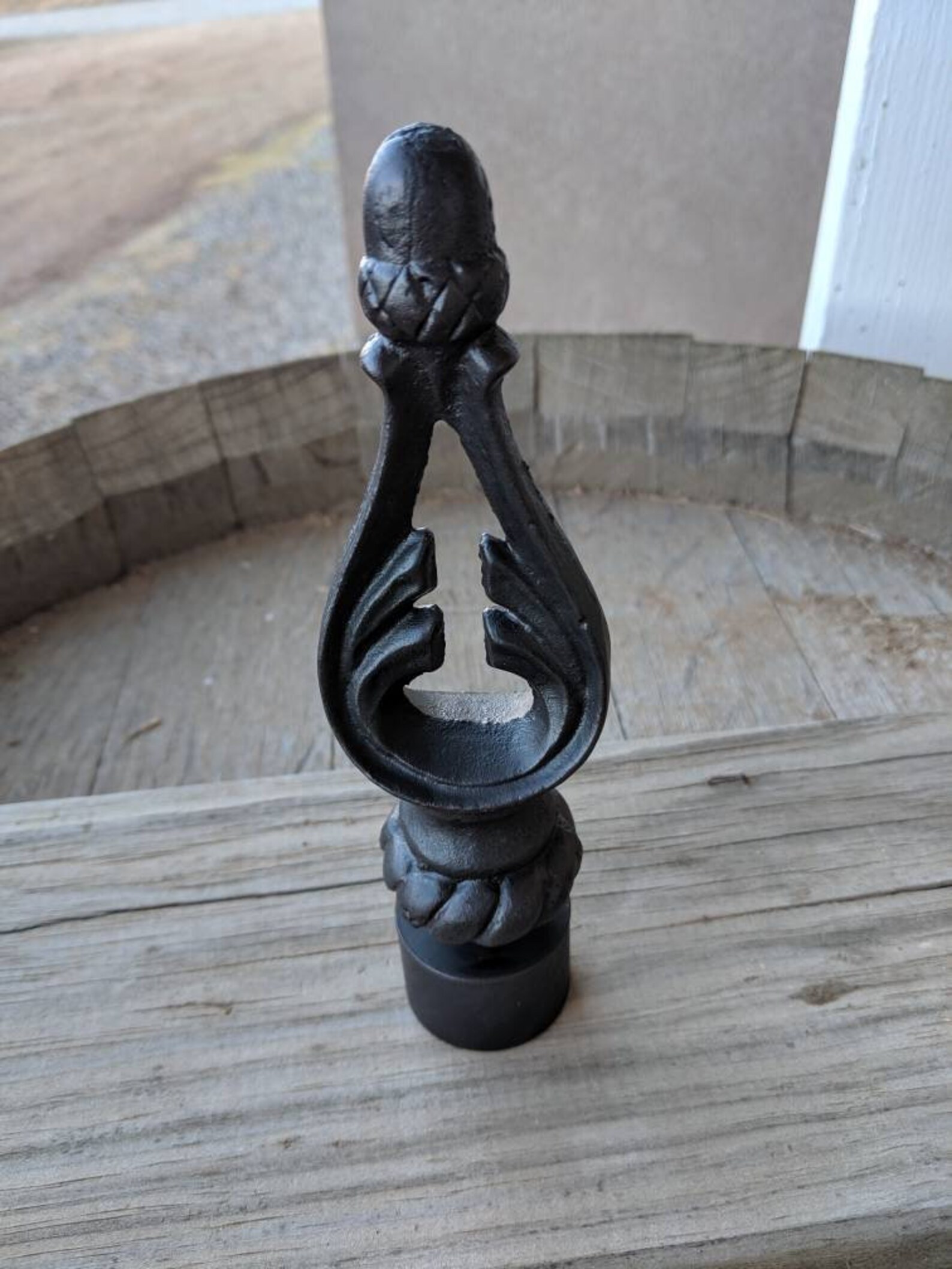 Drapery Rod Finials SF30 , Curtain Rod Finials, Decorative ...