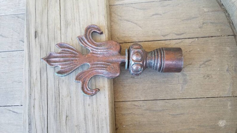 Wow Finials 1-ea Large Elegant Drapery Rod Finials - Etsy