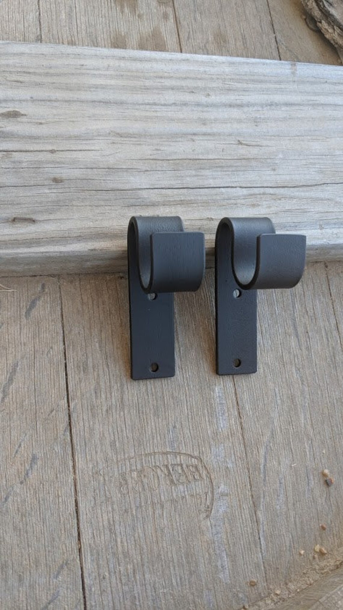 SB212 No Forge Handmade Short Projection Bracket, 3/4'' ROD Clearance ...