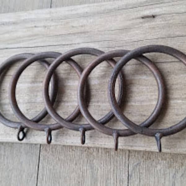 Curtain Rod Rings - Etsy