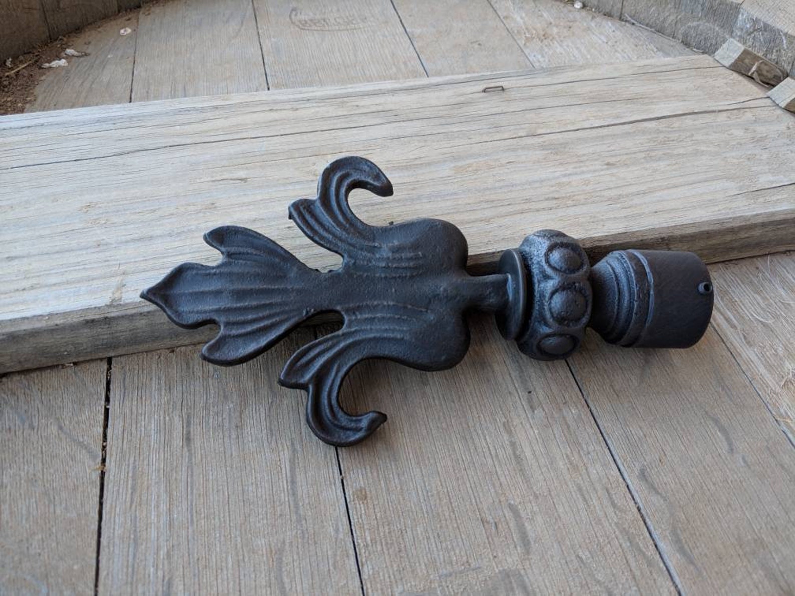 Wow Finials 1-ea Large Elegant Drapery Rod Finials | Etsy