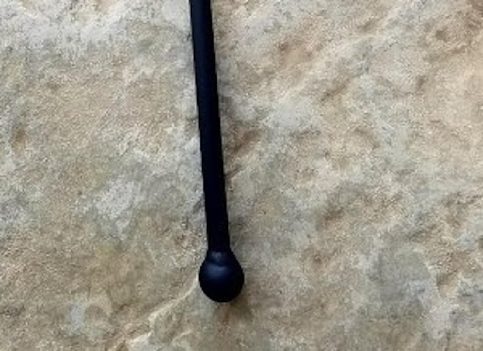 Iron Baton Hand Made Wrought Iron Drapery Baton Drapery Ring - Etsy