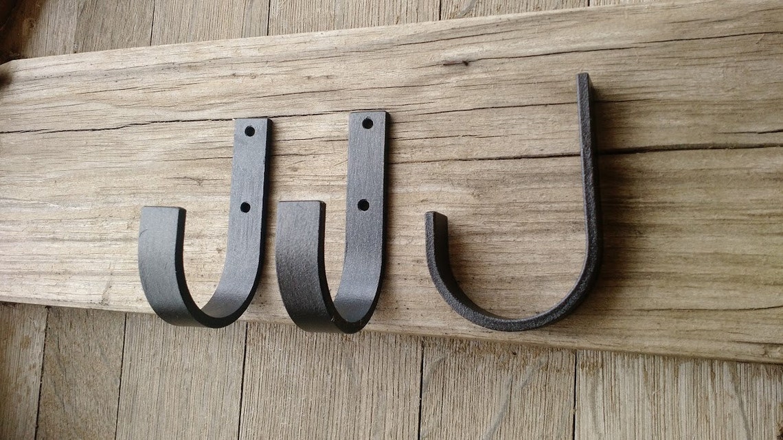 2-pack or 3-pack 3-1/2'' X2'' Large Wall Hook - Etsy