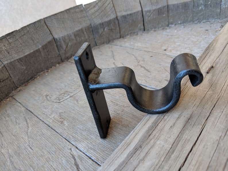 Hand Forged Short Projection Bracket 1'' Clearance | Etsy