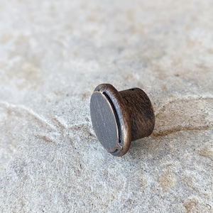 Simple Decorative End Caps With 1 Iron Ring, Drapery Rod Cap, Curtain ...