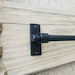 Café Iron Rod, 1/2'' Solid Iron Rod , Room Divider, Drapery Rod ...