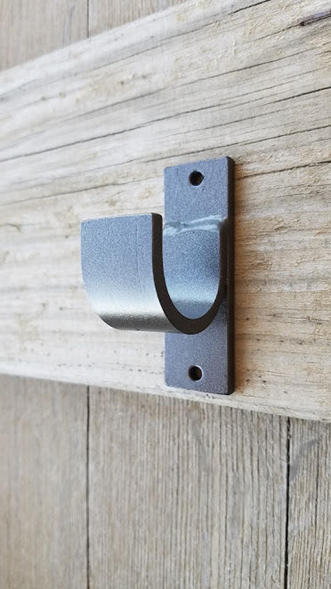 Iron Privacy Drapery Brackets, Wall Brackets for Round Rod, (1-ea ...