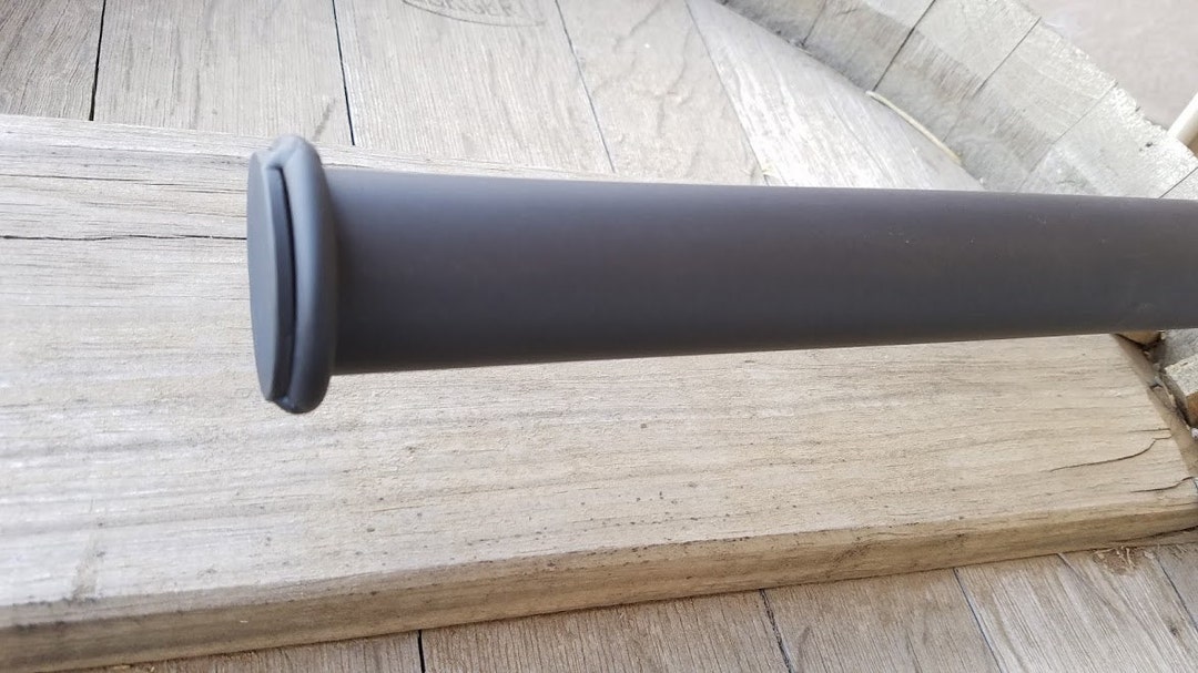 Simple Decorative End Caps With 1 Iron Ring Drapery Rod Cap - Etsy