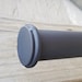 Simple Decorative End Caps With 1 Iron Ring Drapery Rod Cap - Etsy