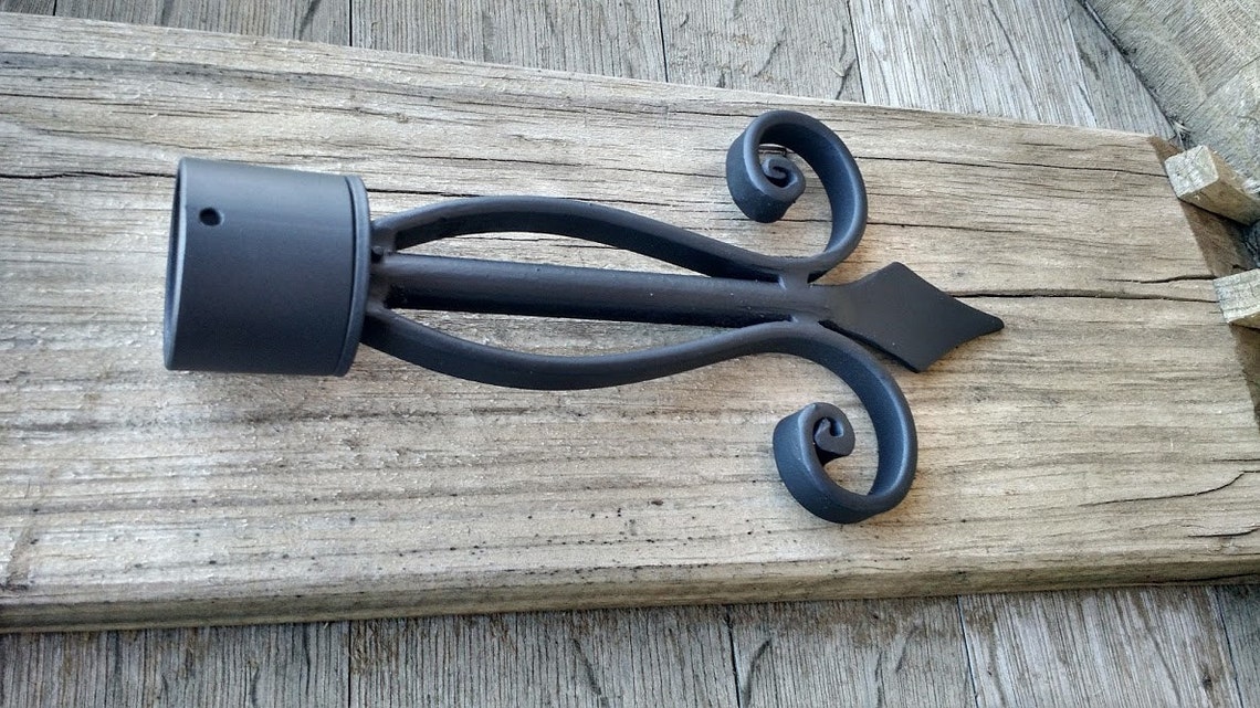 Drapery Rod Finials, Curtain Rod Finials, Decorative Mediterranean ...