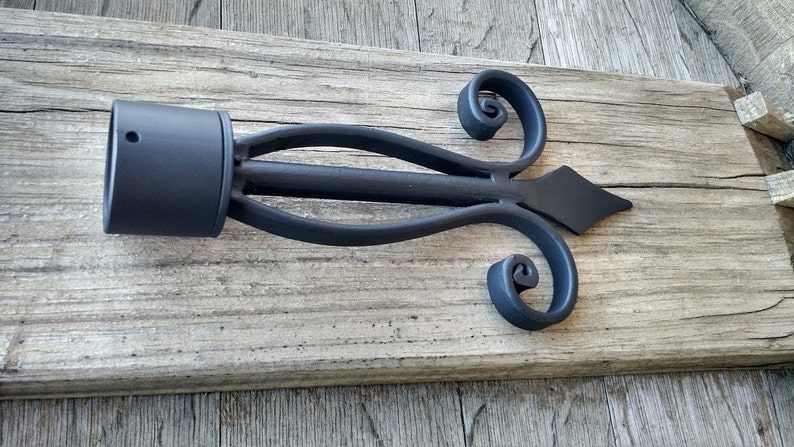 Drapery Rod Finials, Curtain Rod Finials, Decorative Mediterranean ...