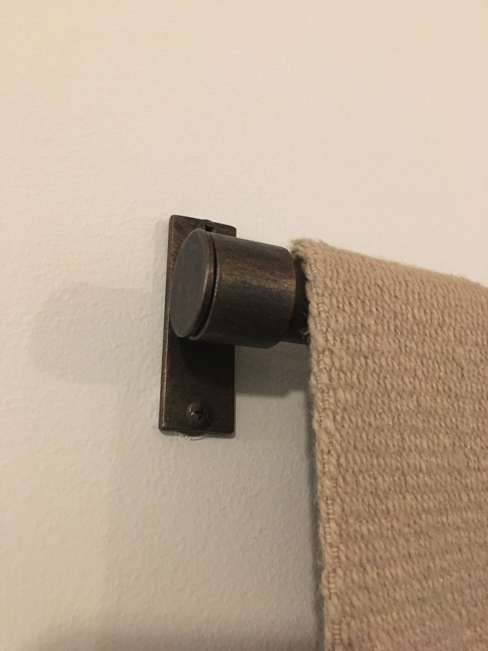 Custom Made Very Short Projection Ceiling & Wall Bracket, 1/2 ...