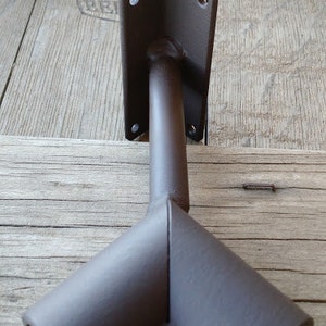 Corner Bracket ONLY for Single Rod , Iron Rod or Wood Pole Corner ...