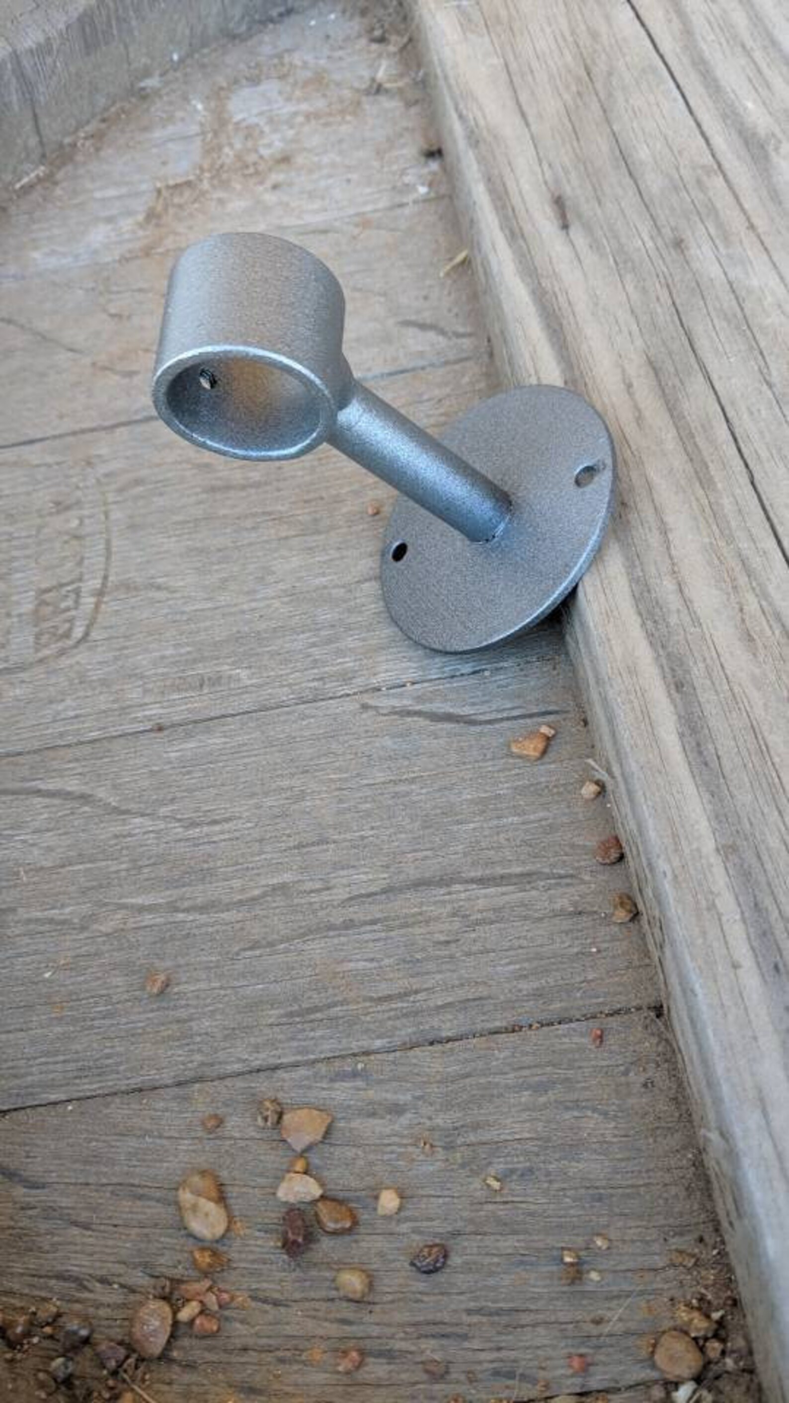 Round Wall Plate Iron Drapery Bracket Ceiling & Wall Mount - Etsy