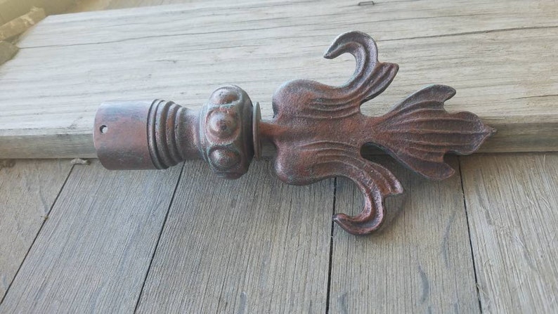 Wow Finials 1-ea Large Elegant Drapery Rod Finials - Etsy