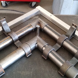 Double Rod Corner Bracket, Wood Pole or Iron Bracket (1-EACH) Drapery ...