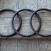 Extra Large Rustic Iron Rings, Curtain/ Drapery Rings With Eyelets, 3 ...