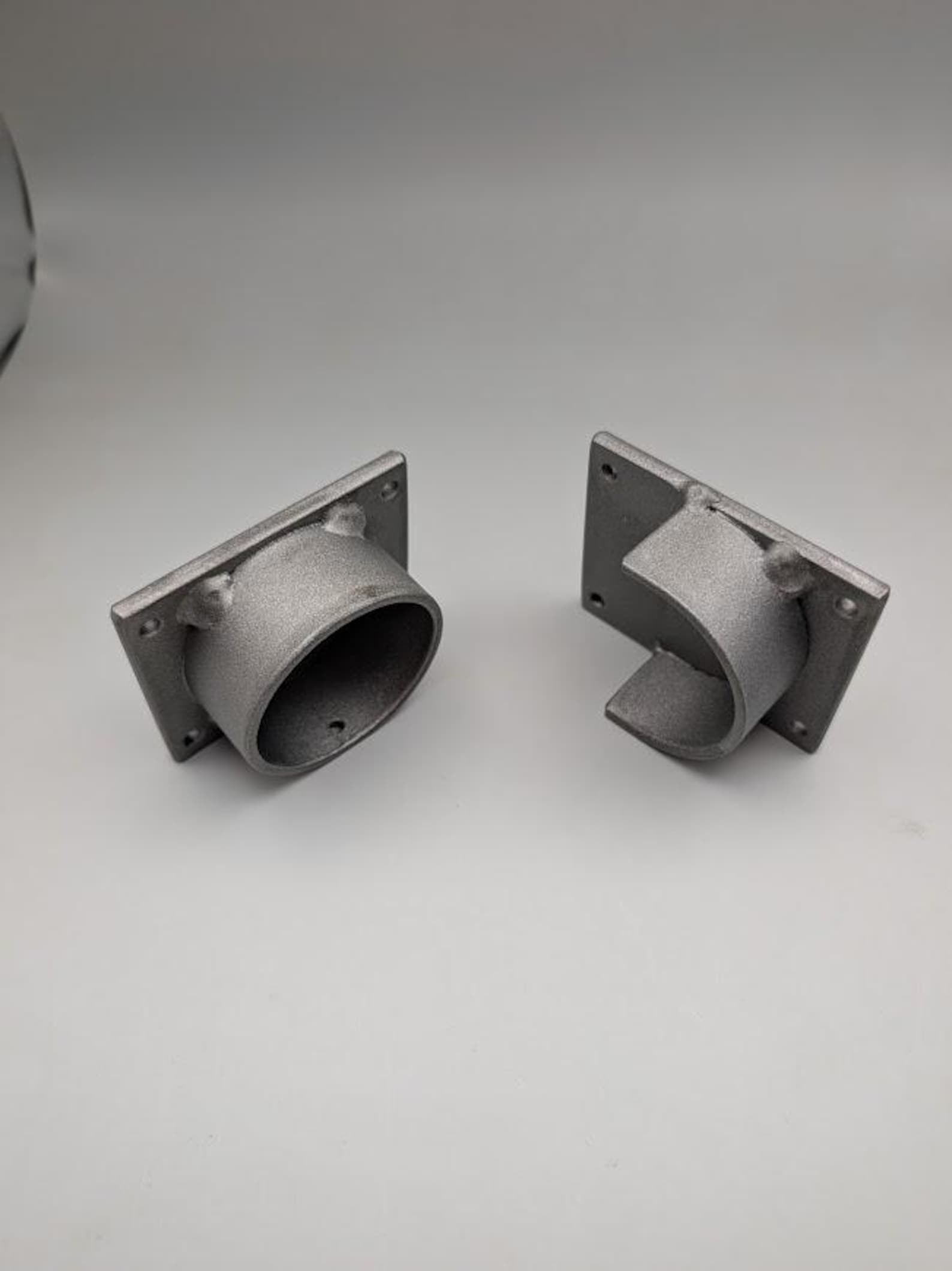 Custom Iron Sockets , Larger Pole Closet Sockets (1-PAIR) Iron Rod ...
