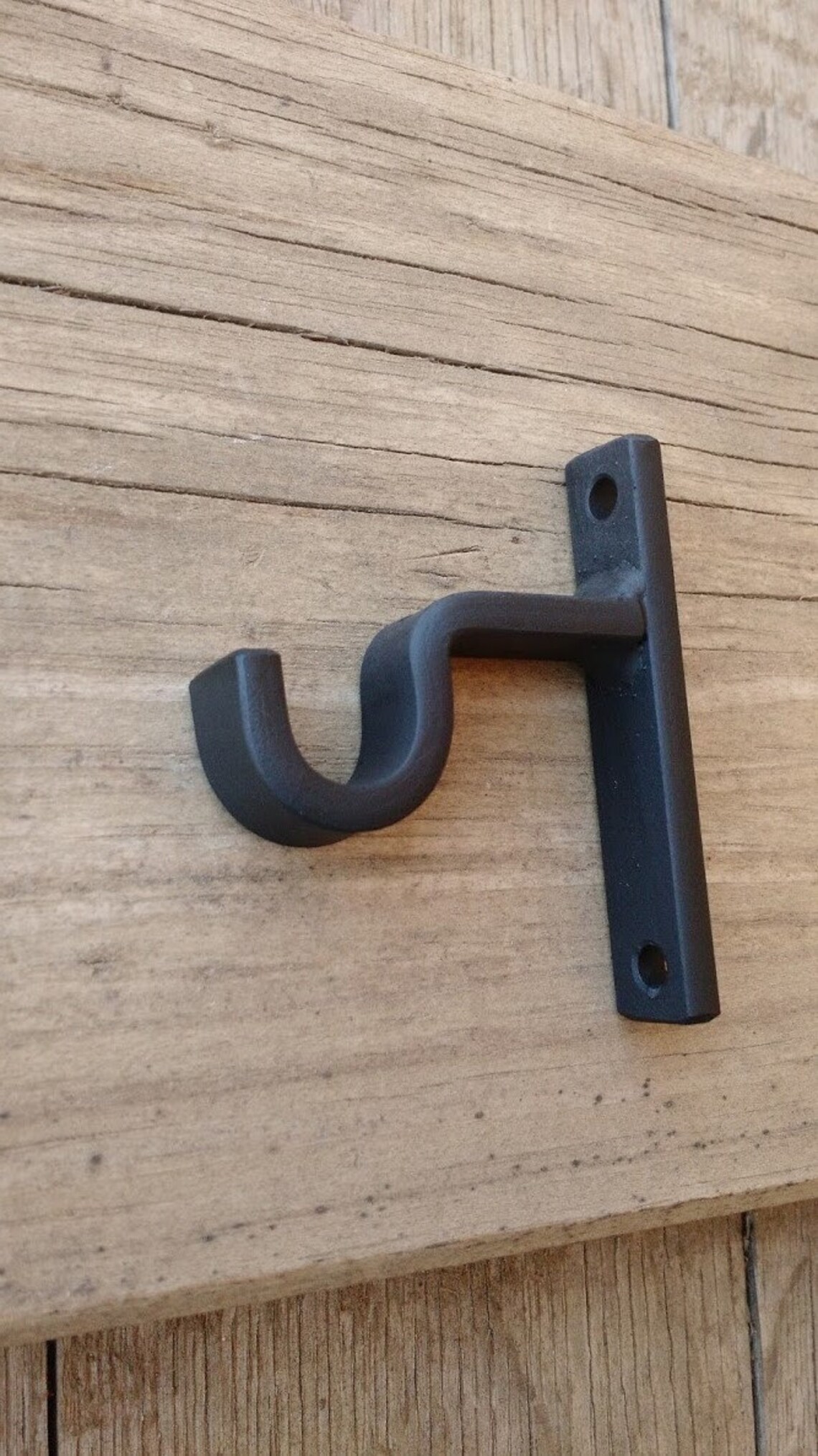 Iron Cafe Curtain Rod 1/2'' Round Petite Cafe Rod - Etsy