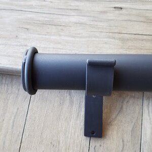 Simple Decorative End Caps With 1 Iron Ring, Drapery Rod Cap, Curtain ...