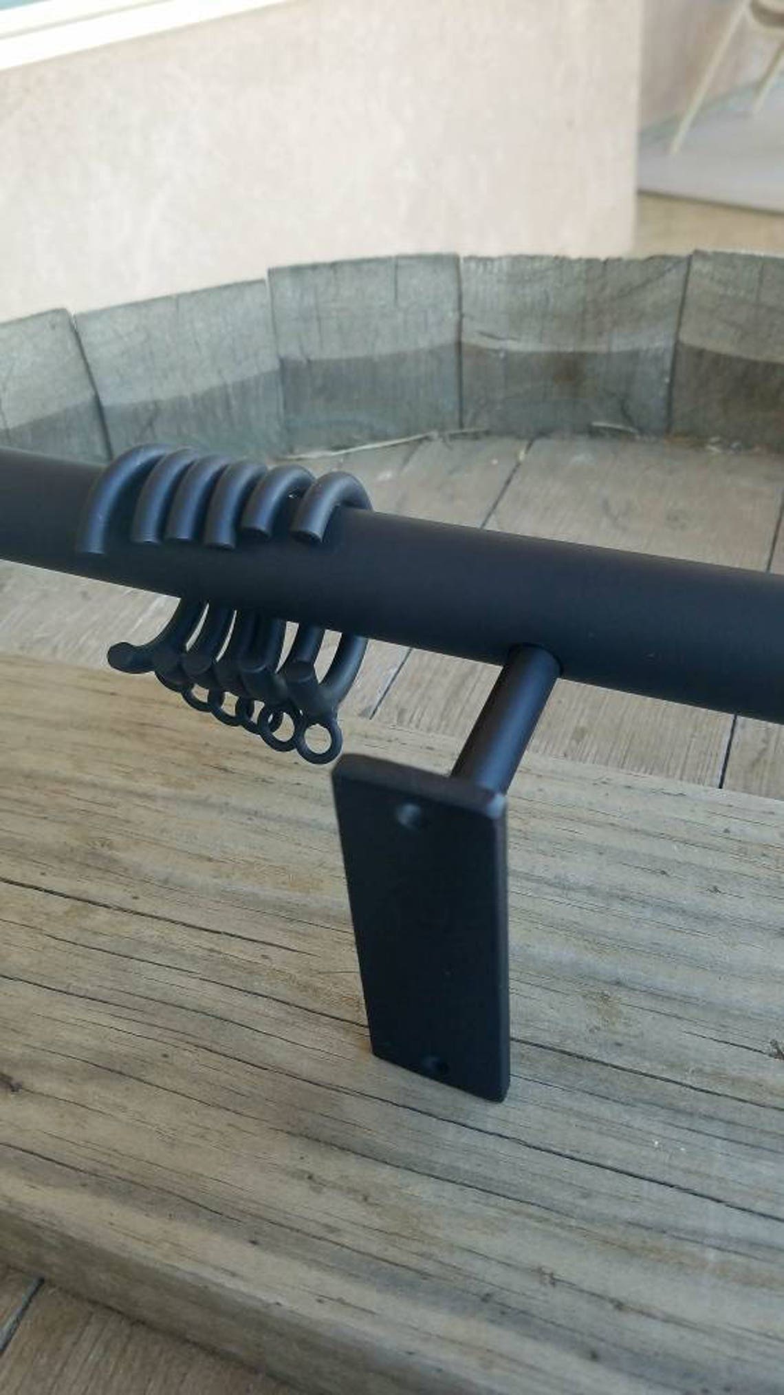 C Rings, Cut Out Iron By-pass Bracket Rings for Iron Rod, Window ...