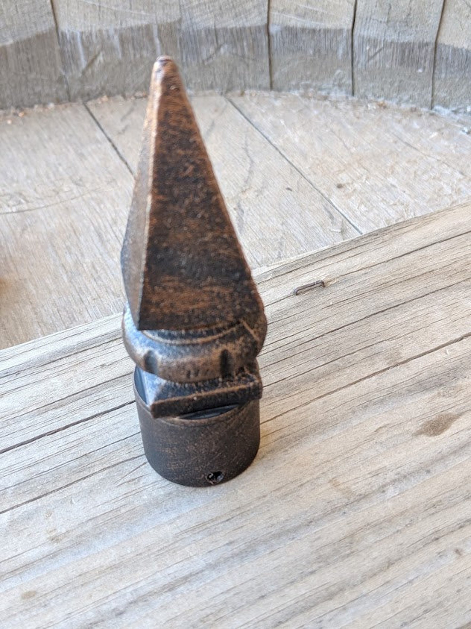 Medieval - 1-ea Drapery Rod Finials, Drapery Hardware Decorative Window ...