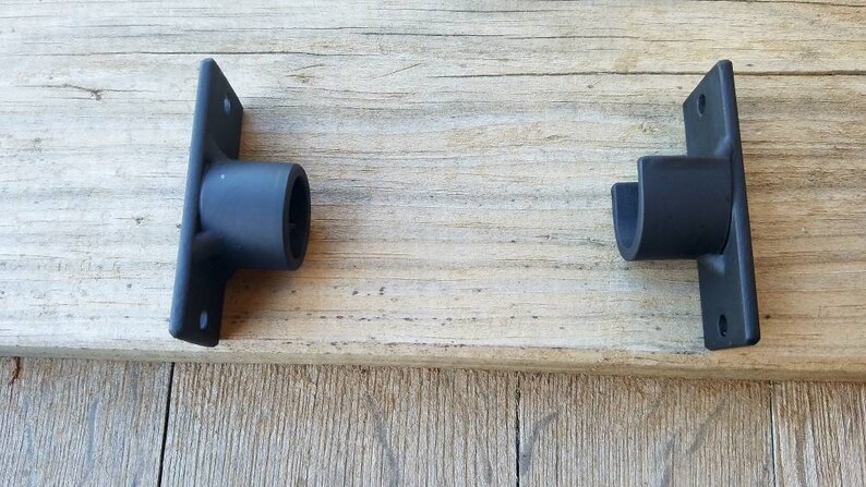 Custom Iron Sockets , Pole Sockets (1-PAIR) Iron Rod Sockets, Cafe Rod ...