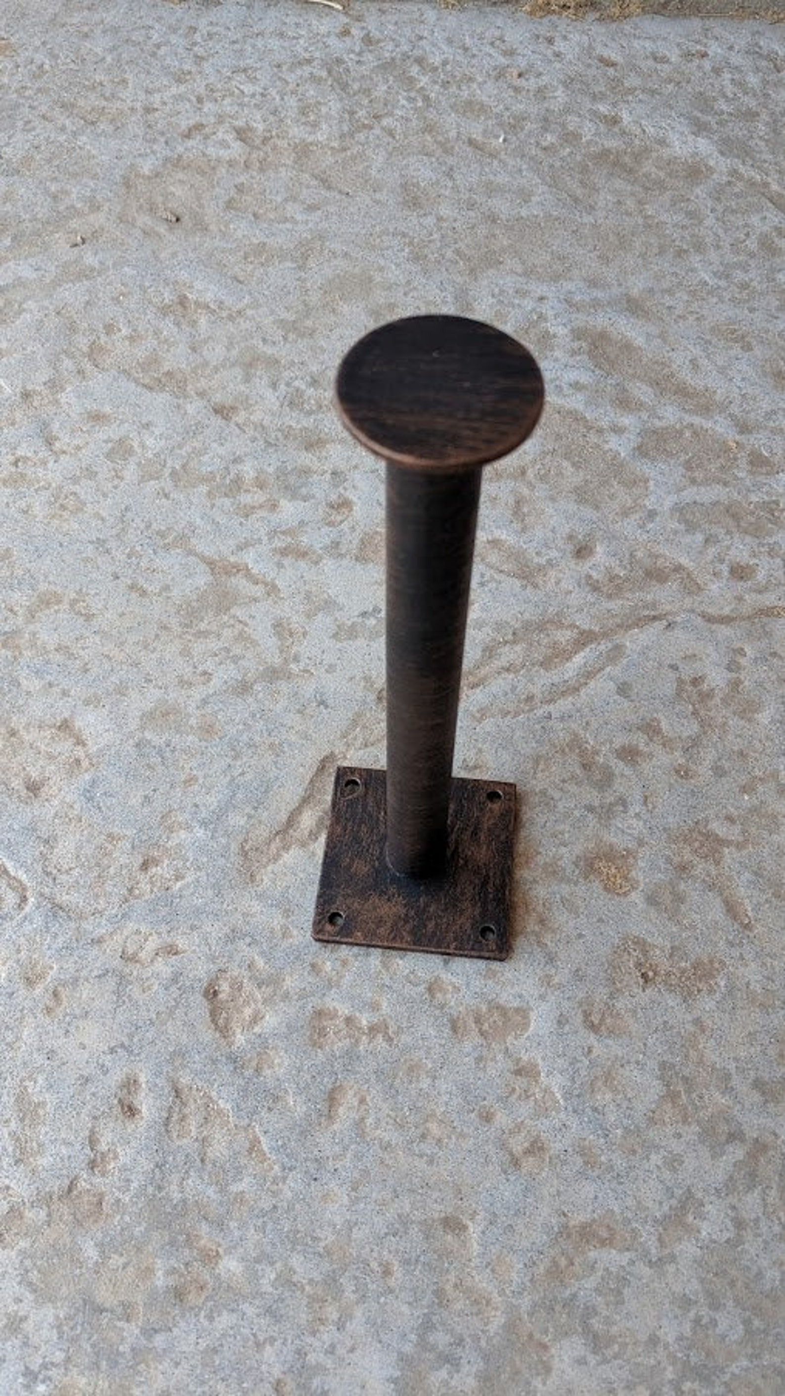 Handmade 1-EA, Iron Peg, Iron Face Out , Valet Hook, Industrial Wall ...