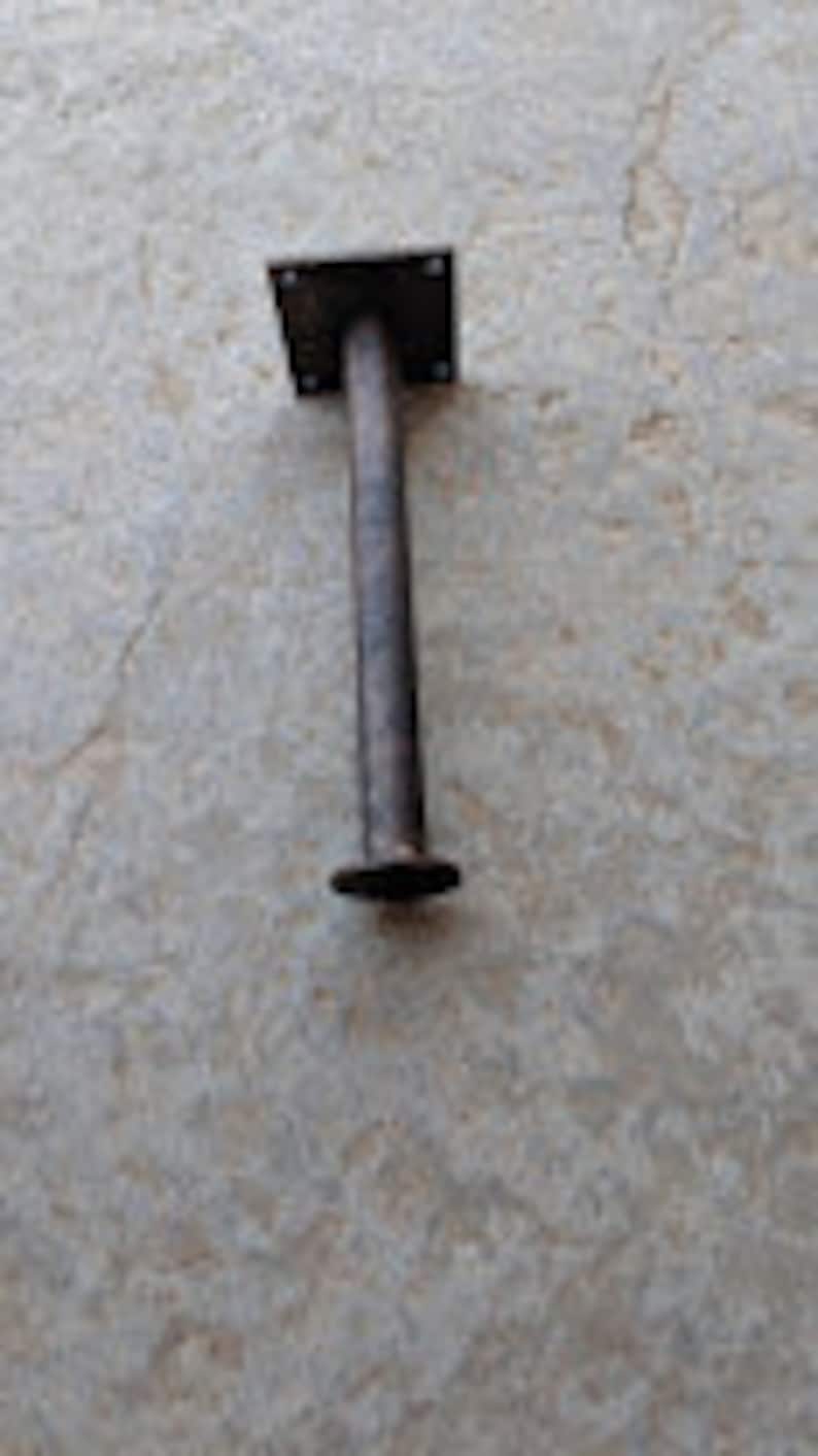Handmade 1-EA, Iron Peg, Iron Face Out , Valet Hook, Industrial Wall ...
